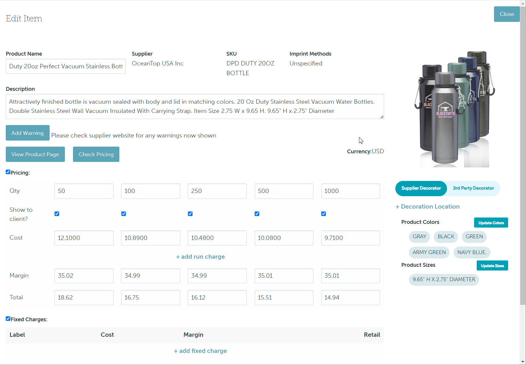 Easily create virtual product mockups on commonsku