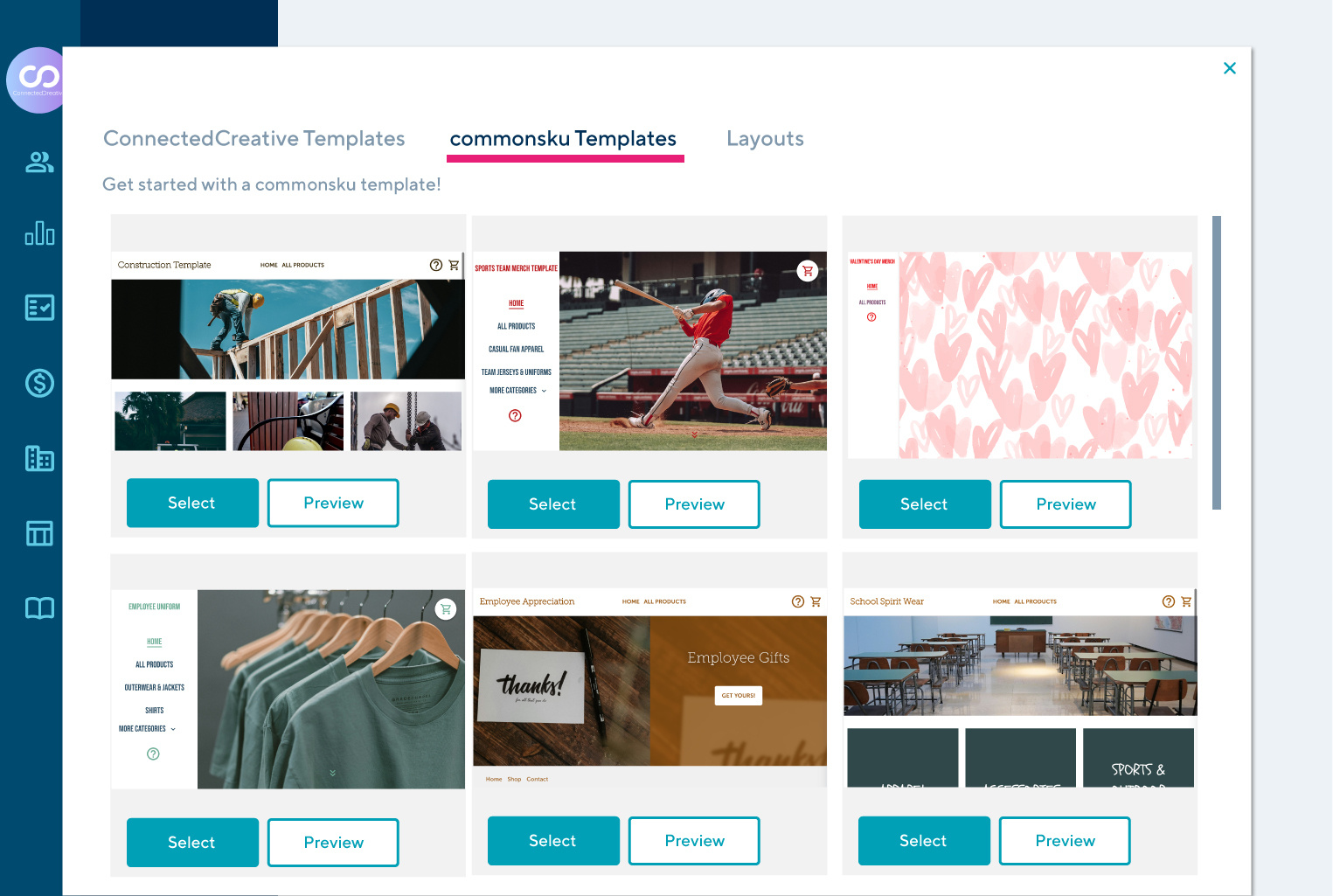 commonsku Shops | Custom Online Stores for Your Clients